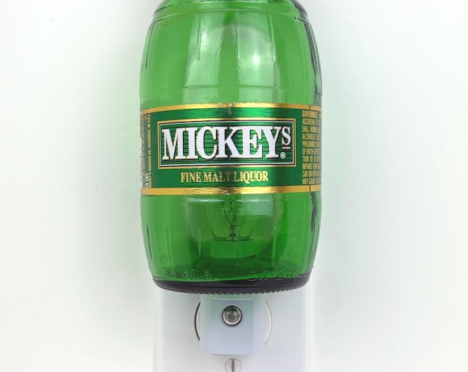 Vintage Mickey’s Malt Liquor Light up Sign - Etsy