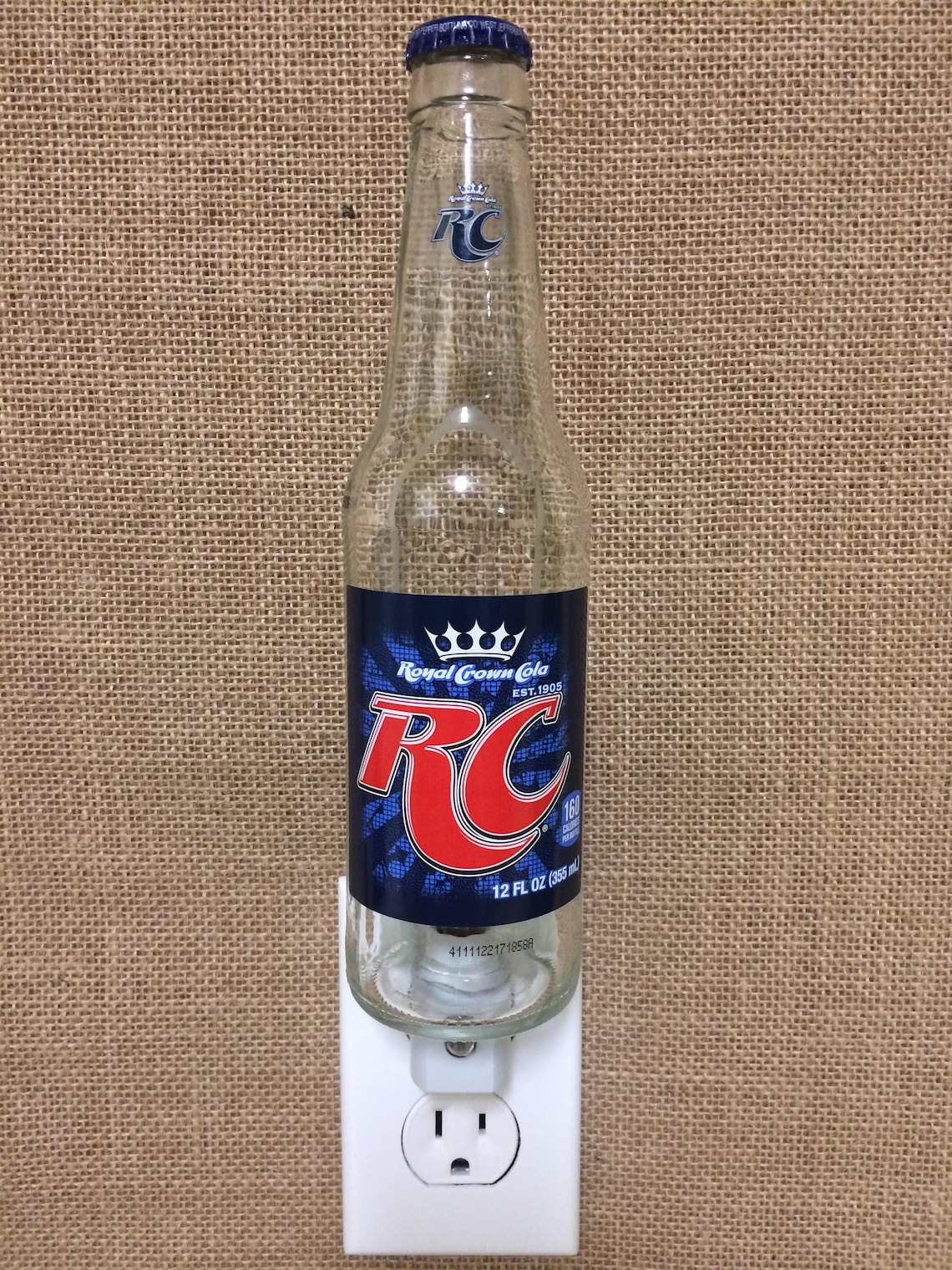 RC Cola 12oz. Glass Bottle Night Light | Etsy