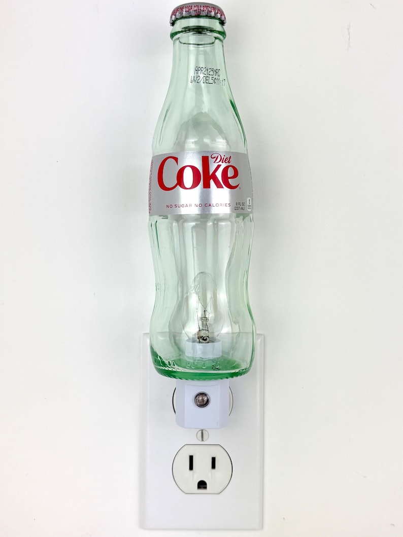 Diet Coke 8oz. Glass Bottle Night Light - Etsy