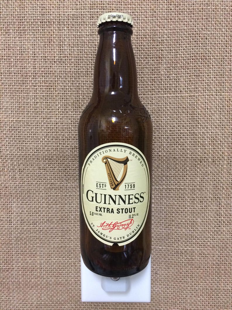 Guinness 12oz. Glass Bottle Night Light | Etsy
