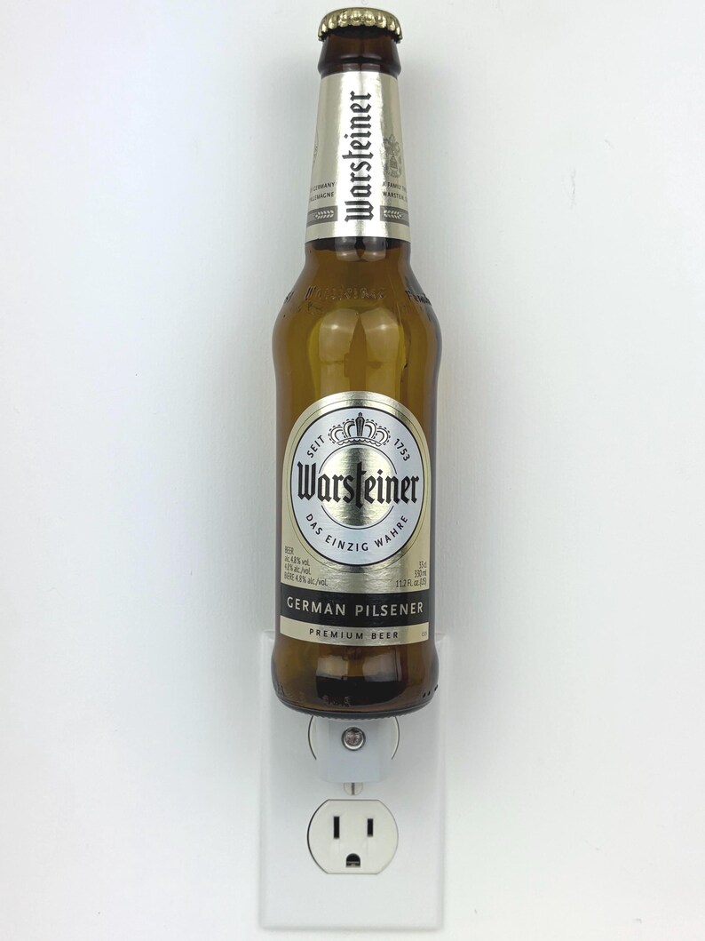 Warsteiner 12oz. Glass Bottle Night Light - Etsy