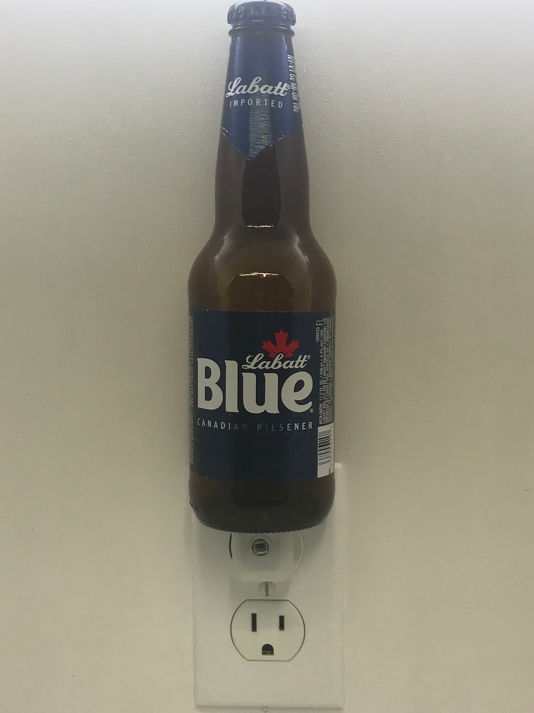 Labatt Blue 12oz. Glass Bottle Night Light - Etsy