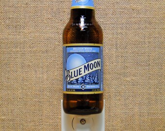 Blue Moon Bottle - Etsy