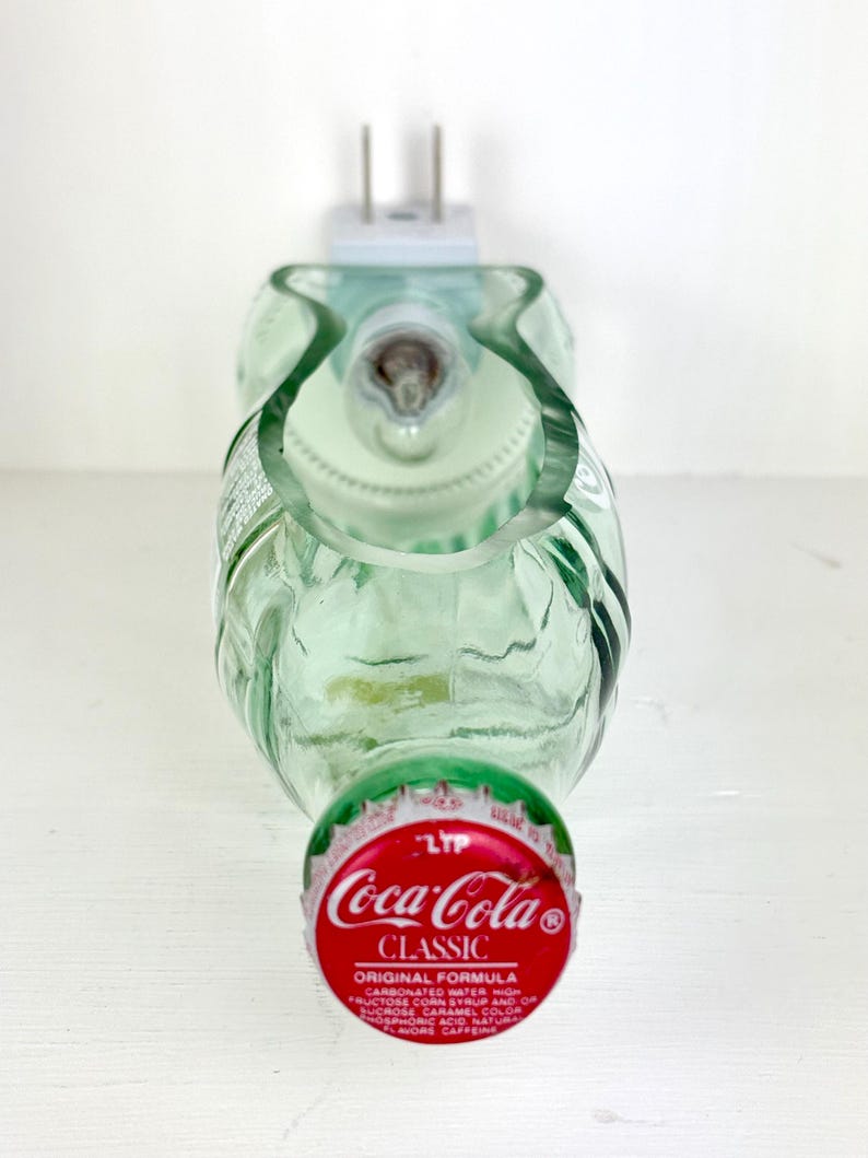 Oakland A's Collectible Coca Cola Glass Bottle Night Light - Etsy