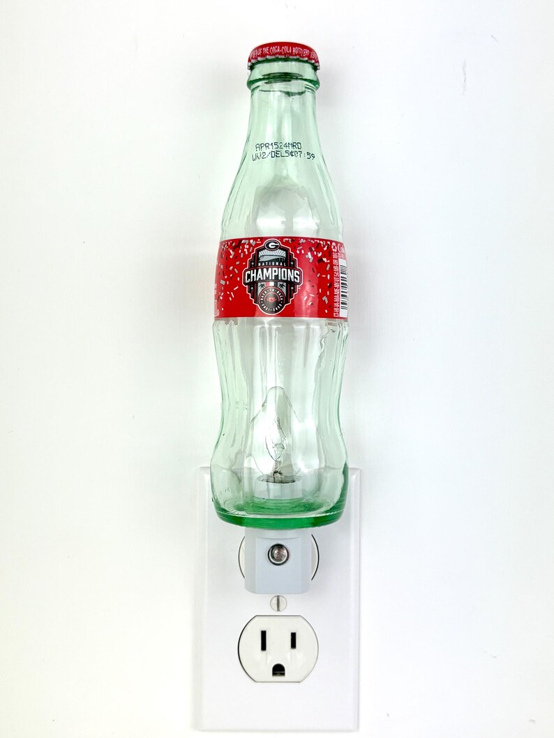 Georgia Bulldogs National Champions Commemorative Coca Cola Glass ...