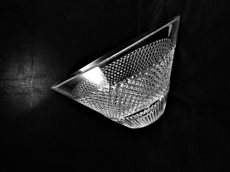 Waterford Crystal Diamond Line Bowl 8 NIB - Etsy