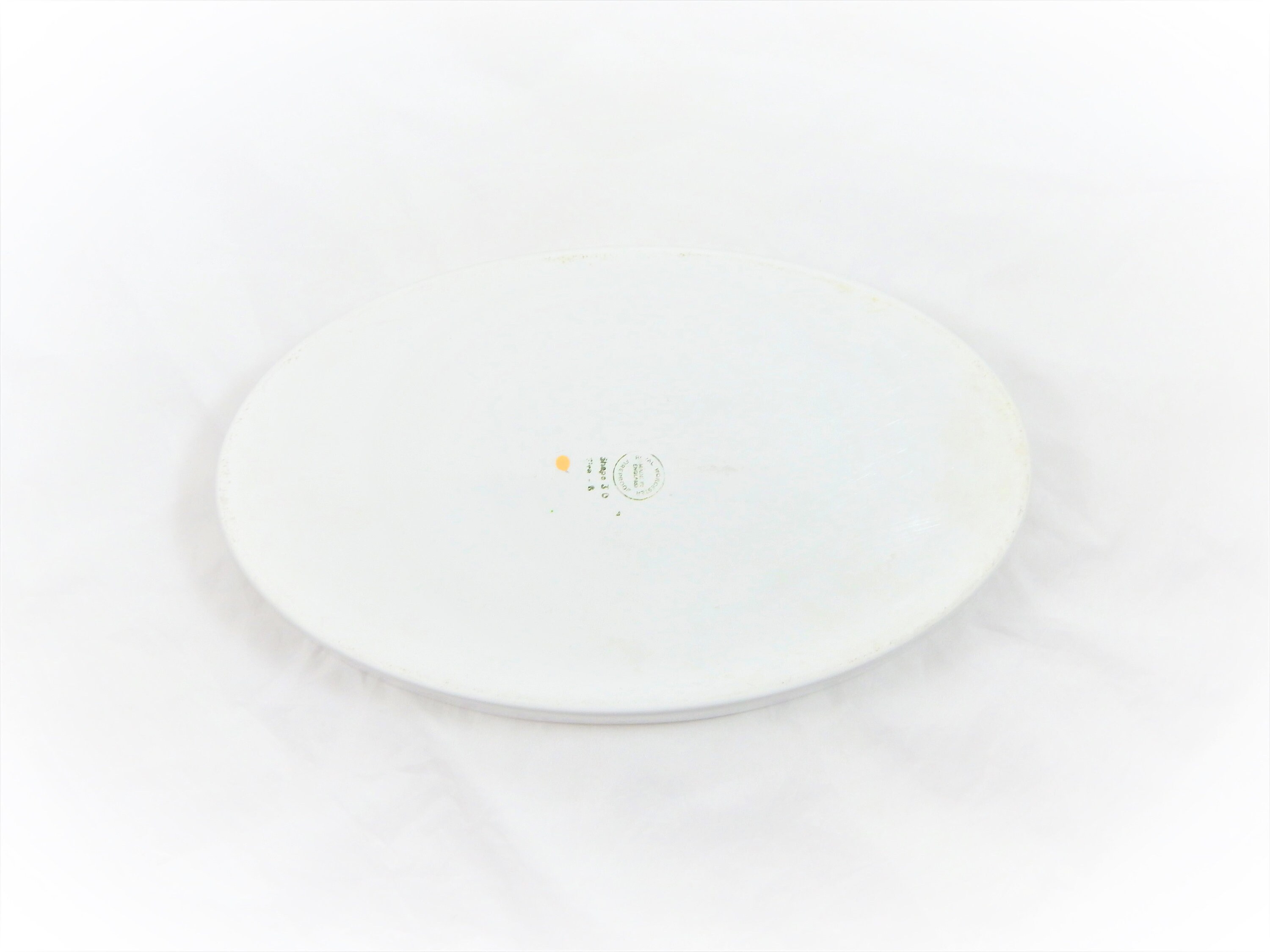 Royal Worcester 14-1/2 Baking Dish Oval White/gold Rim Fireproof Corn ...