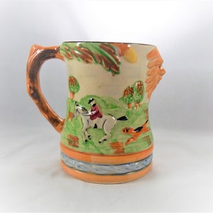 Antique Arthur Wood Mug Made in England Earthenware Hunting Sun 1904 ...