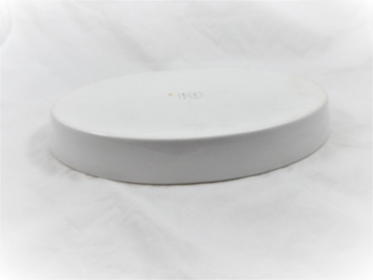 Royal Worcester 14-1/2 Baking Dish Oval White/gold Rim Fireproof Corn ...