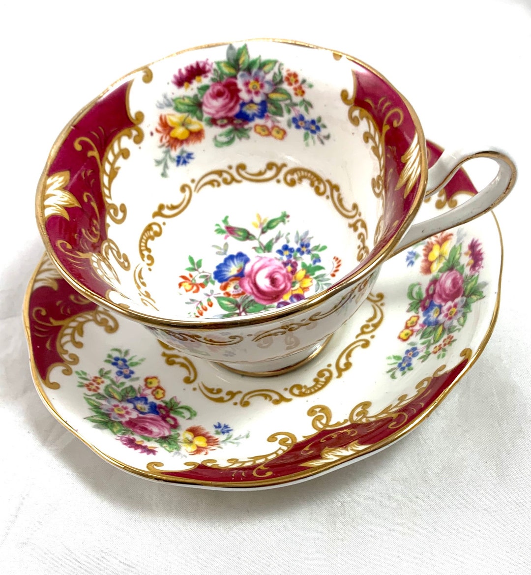 Royal Albert Canterbury Tea Cup and Saucer - Etsy