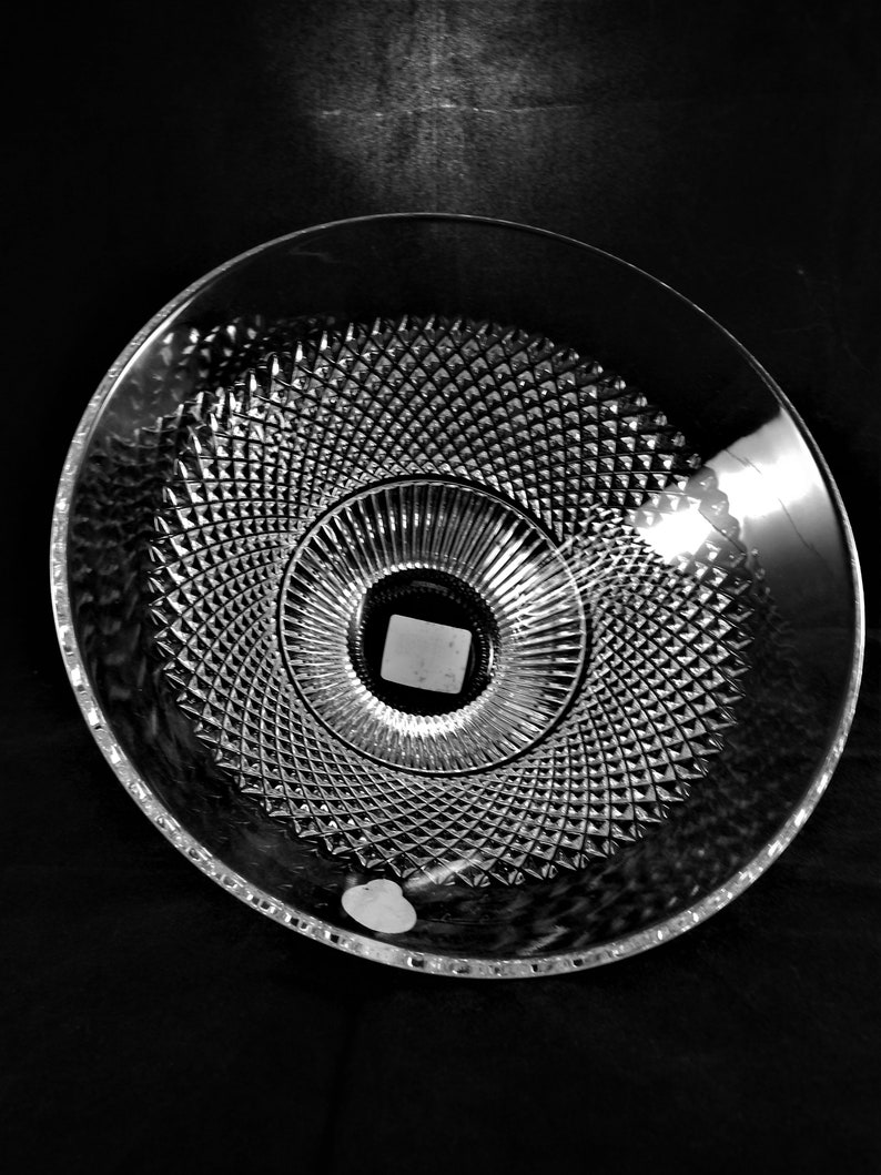 Waterford Crystal Diamond Line Bowl 8 NIB - Etsy