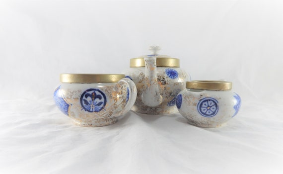 James Kent Osaka Tea Set Teapot Cream and Sugar Made in | Etsy