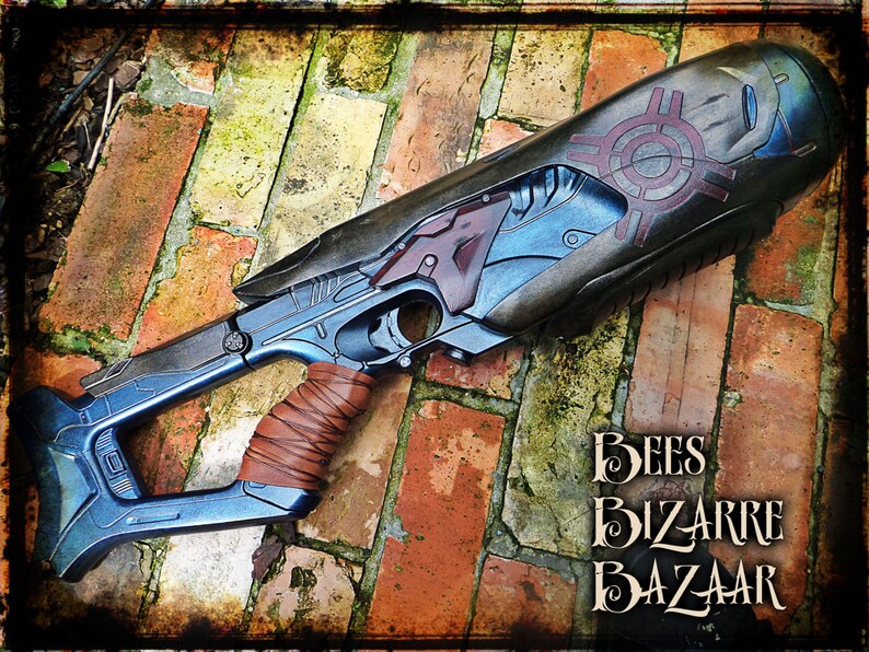 Steampunk Nerf Gun gatling Gun Ray Gun Cosplay Swarmfire - Etsy