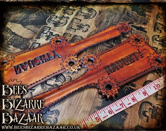 BDSM Leather Mini-slapper From the Stockroom Hand-crafted - Etsy