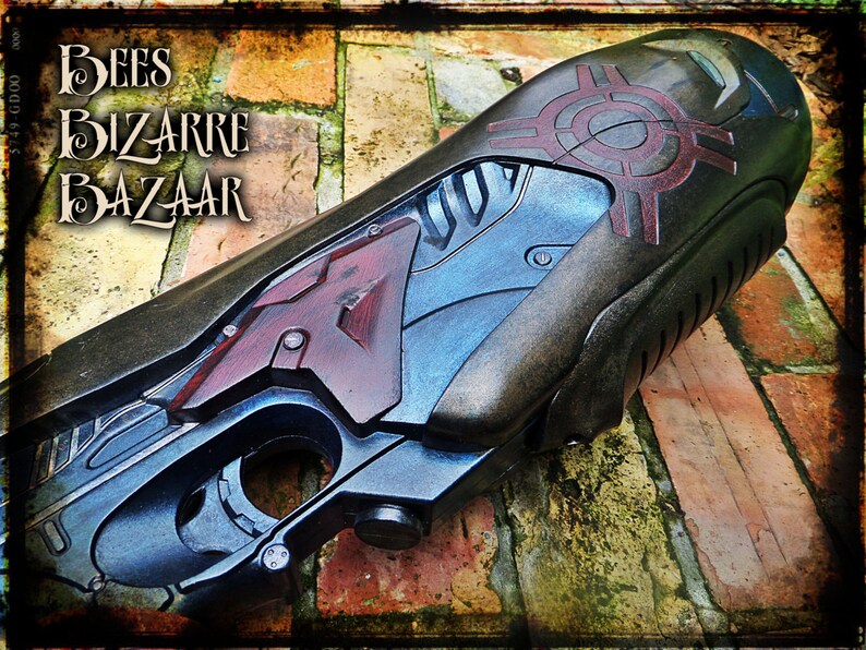 Steampunk Nerf Gun gatling Gun Ray Gun Cosplay Swarmfire - Etsy