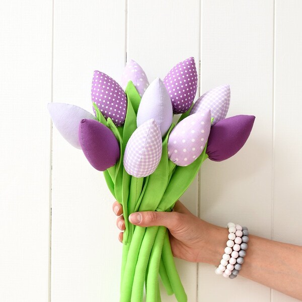 Fabric Flower Bouquet - Etsy