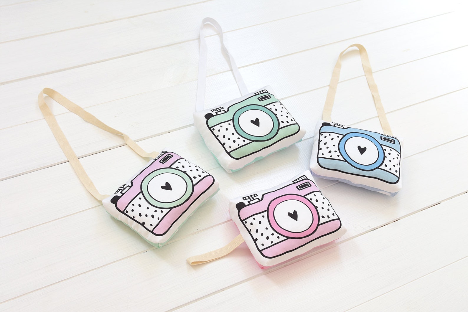 Plush Camera Pillow Pretend Play Camera for Kids Pretend - Etsy