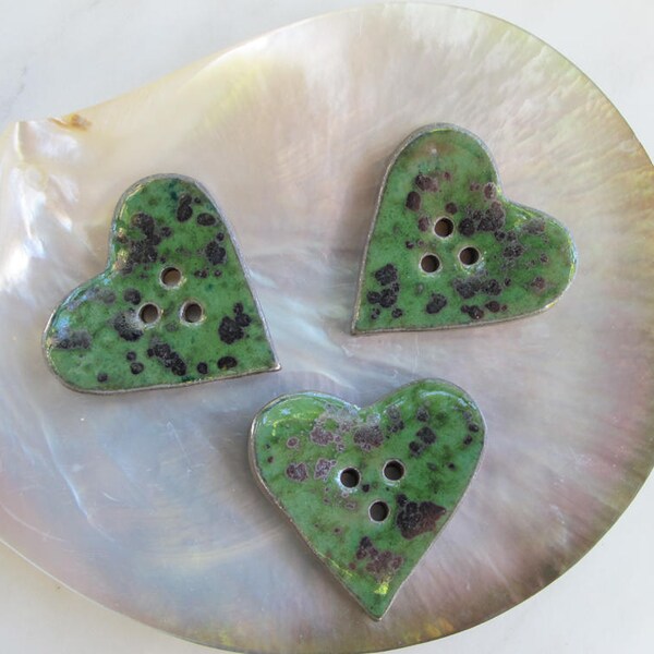 Stoneware Buttons - Etsy