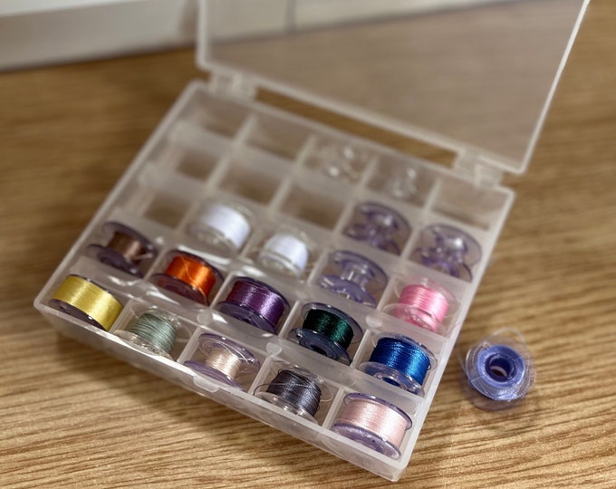 Bobbin Sewing Machine Spool Storage Case Box Ideal for Home Sewing ...