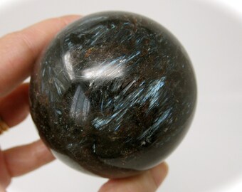 Astrophyllite sphere | Etsy