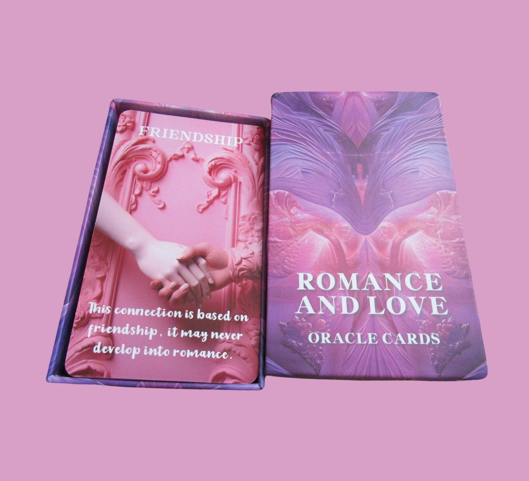 The Romance and Love Oracle Cards Deck, Magical Divination Deck for ...