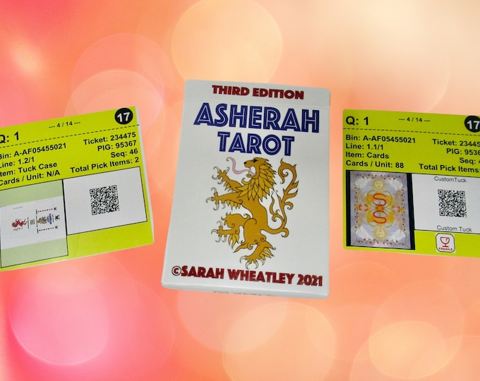 Asherah Tarot Card Deck by Sarah Wheatley, Beautiful Art Tarot for ...