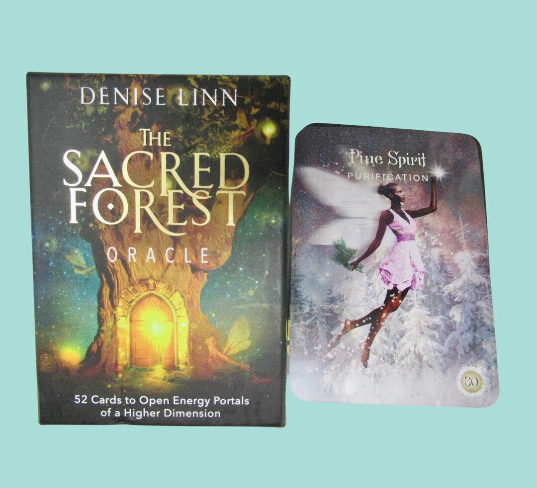 The Sacred Forest Oracle Cards Deck, Magical Divination Deck, Corvid ...