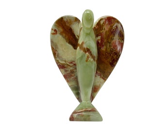 Green Onyx Angel - Etsy