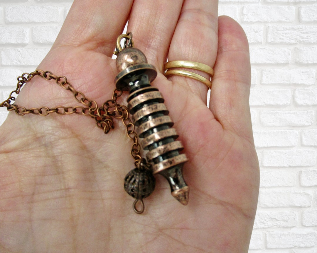 Bronze Pendulum Can Be Worn as Pendant Mystical Pendulum - Etsy