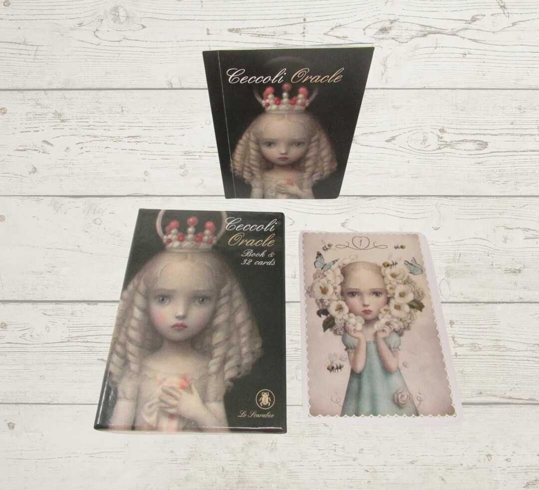 Ceccoli Oracle Cards Deck, Magical Divination Deck for Readings and for ...