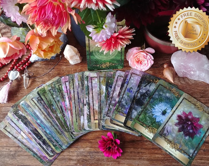 Botanical Flower Oracle Deck: Alchemy Flower Oracle ~ Messages From ...