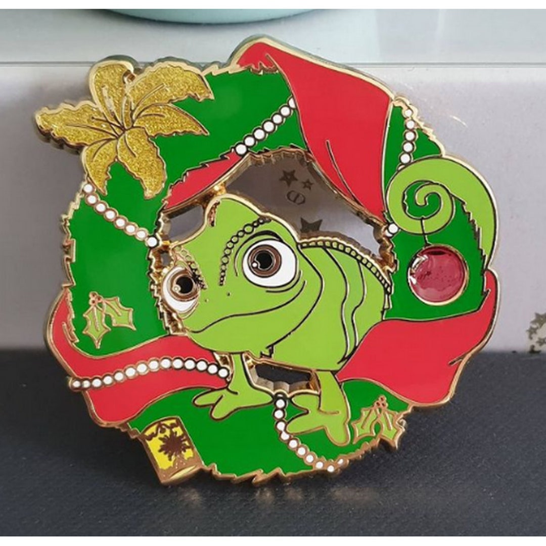 Fantasy Disney Pins Pascal Christmas Wreath - Etsy