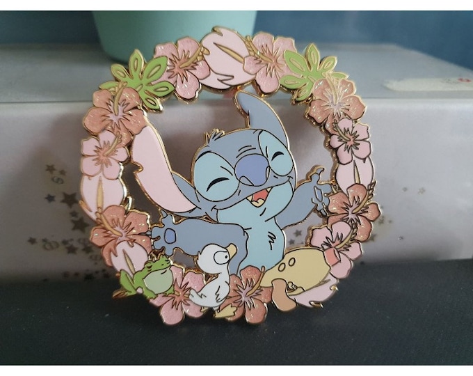 Stitch Pin Dozing Doggo Hard Enamel Pin - Etsy