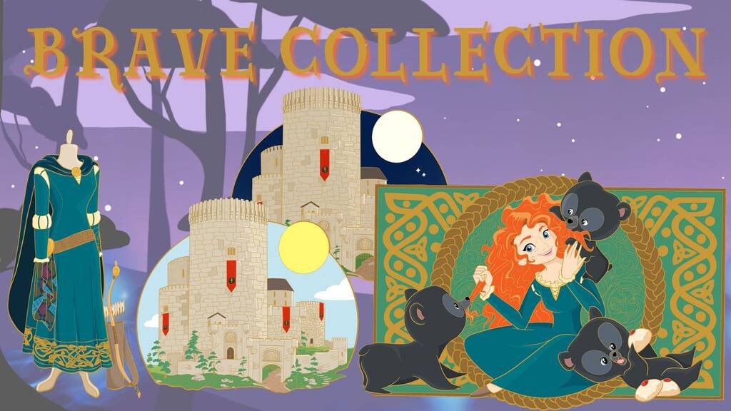 Brave Tapestry Wallpaper