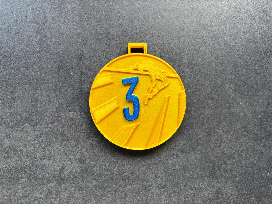 High Jump Medal 3D Print Model (STL File Digital Download) - Etsy UK