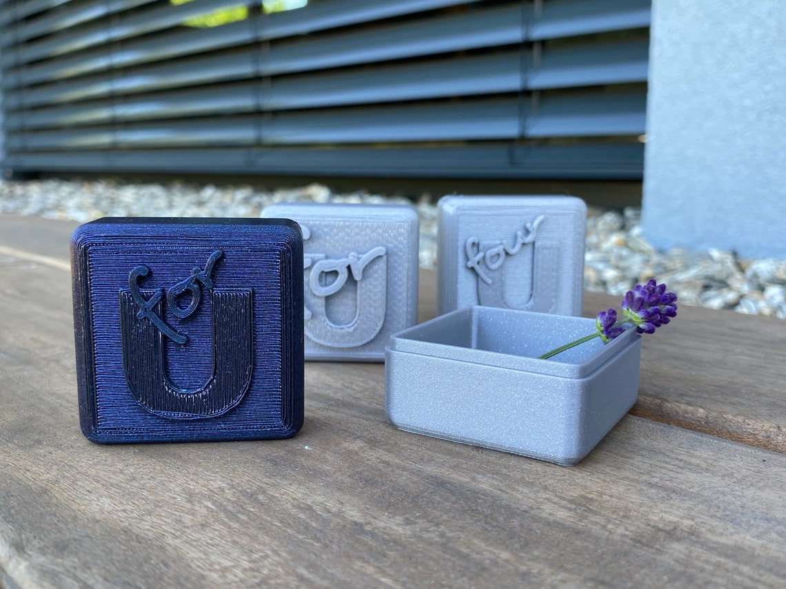 Unveiling Love: A 3D Printed Ring Box for U - Etsy
