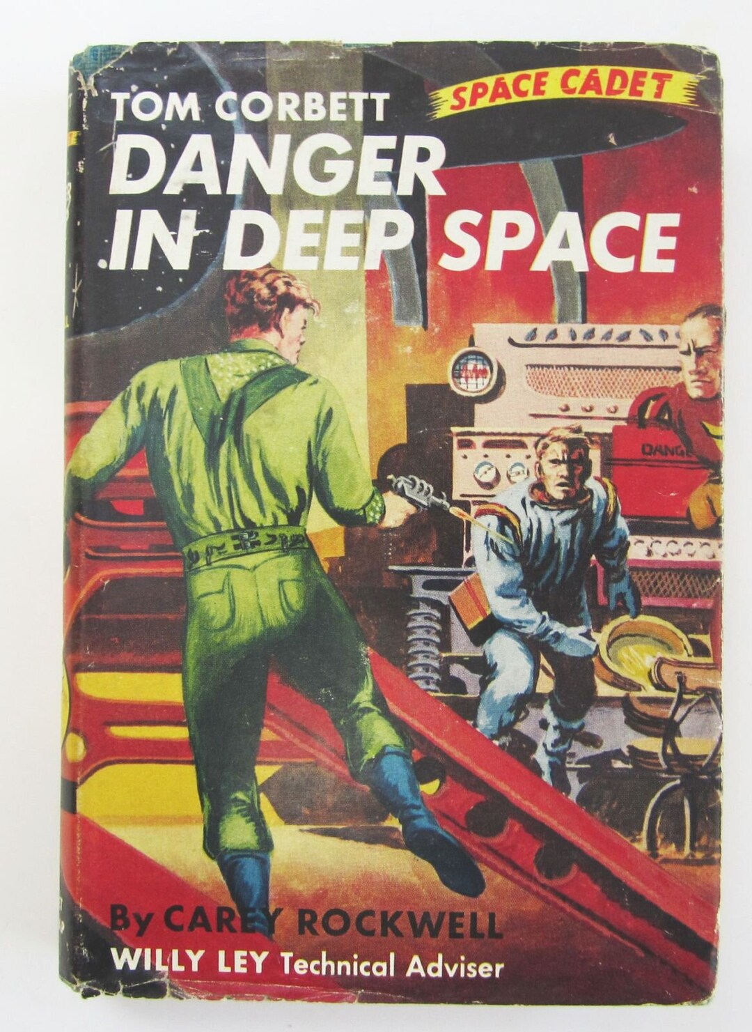 1956 Tom Corbett Danger in Deep Space Hardcover Book WITH Dust Jacket ...
