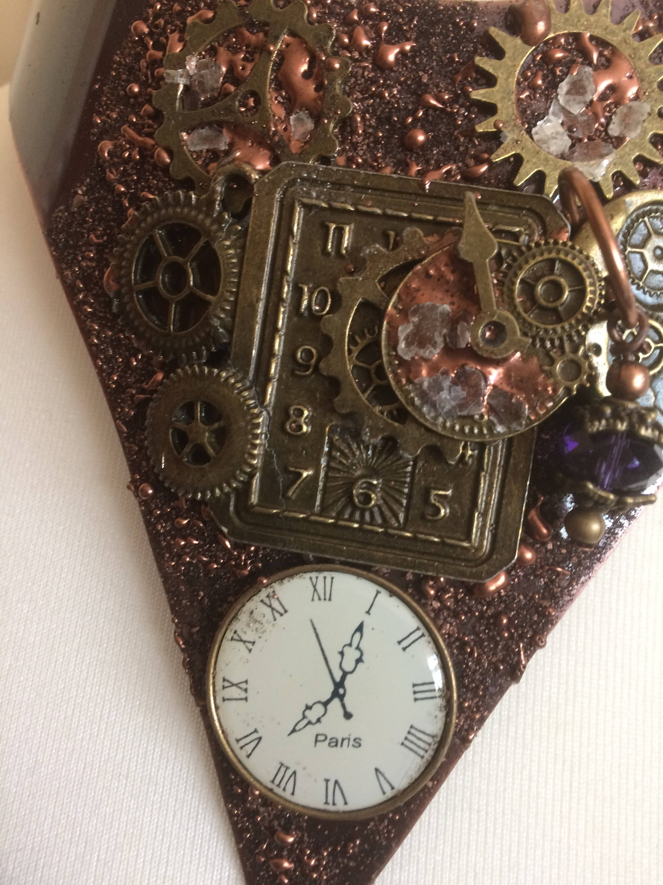 Exploding Time Steampunk Collar - Etsy UK