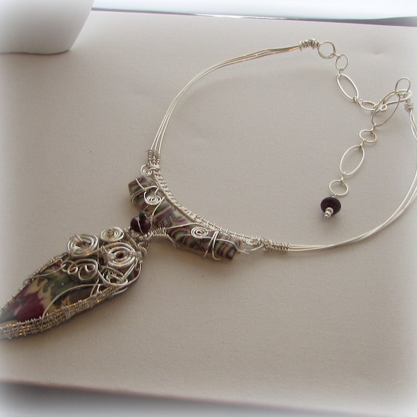 Wire Wrapped Collar - Etsy