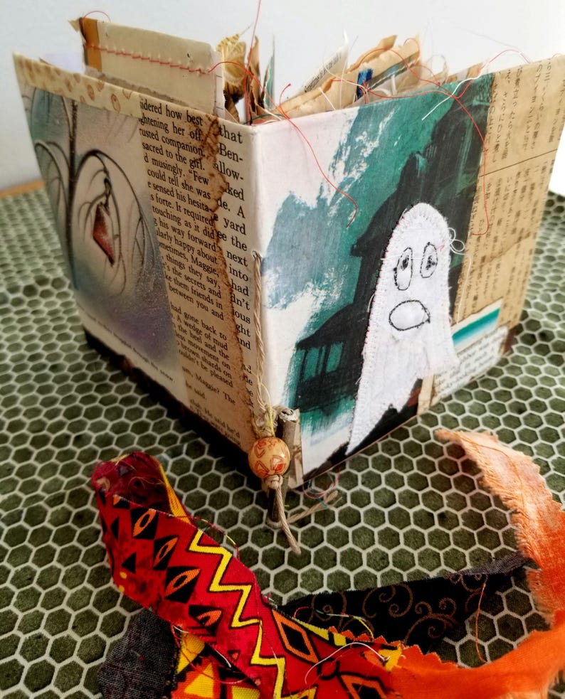 Ghost Junk Journal - Etsy