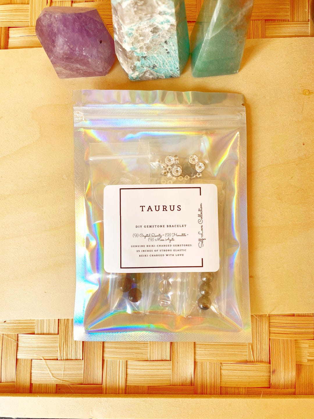 Taurus - Zodiac DIY Bracelet Kit, DIY Bracelet, Astrology Bracelet ...