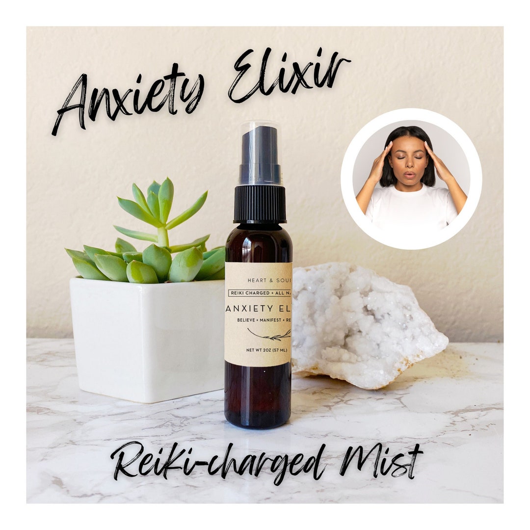 Anxiety Elixir 2 Oz Meditation Mist Healing Mists 2 Oz Mists Reiki ...