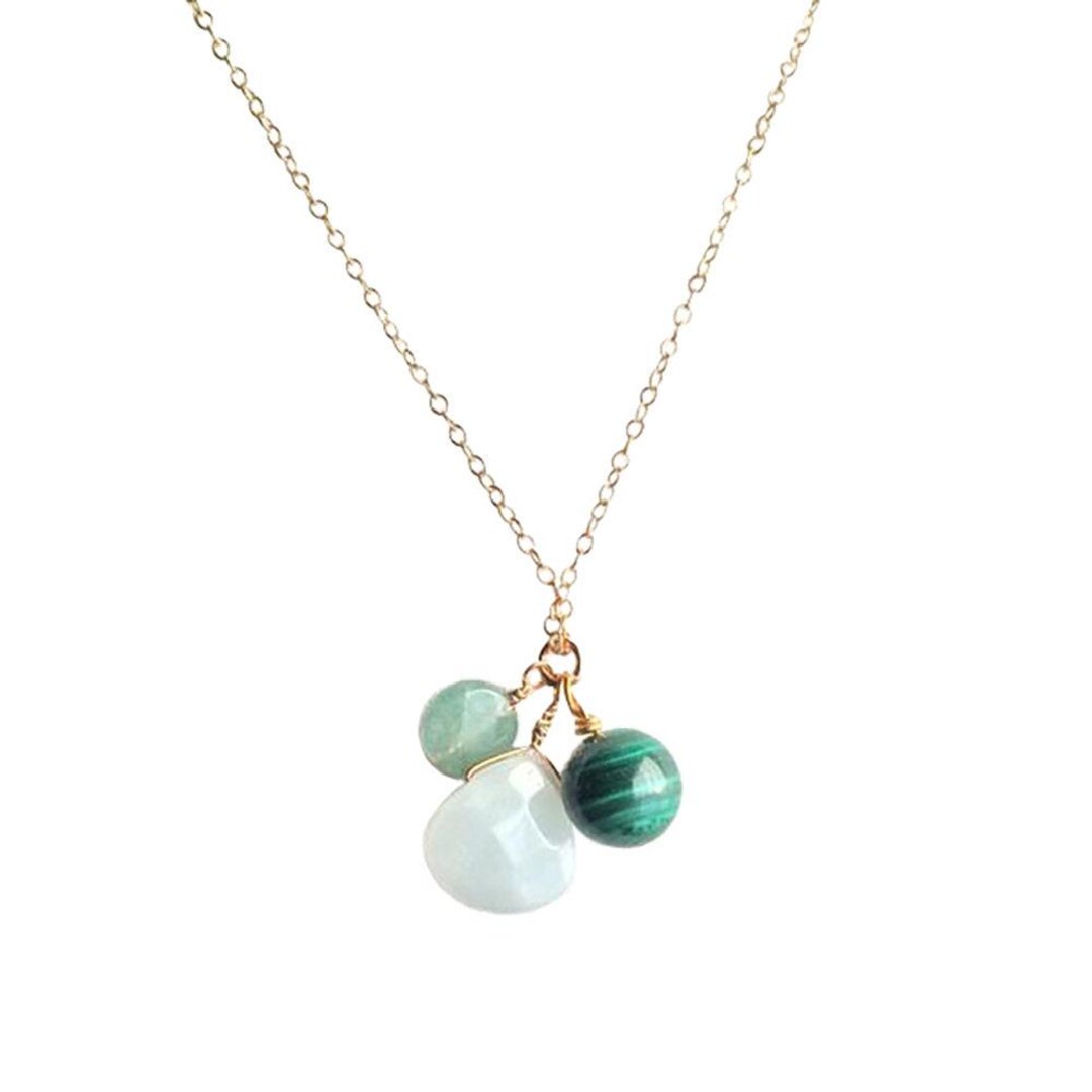 Strength & Transformation Necklace: Reiki-charged Gems (gold Filled ...