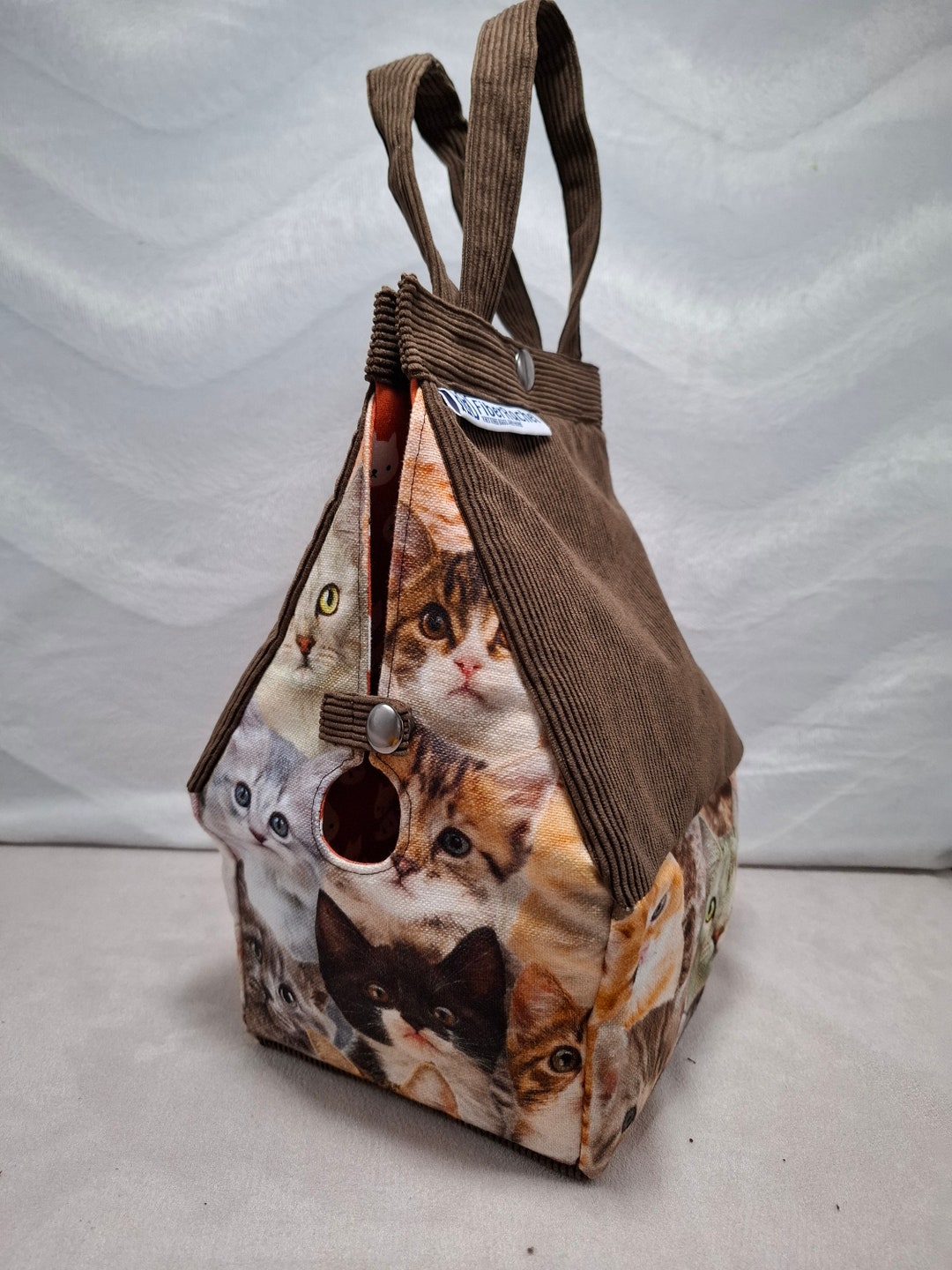 Sockhouse Bag Birdhouse Shaped Project Bag for Knitting or Crochet, or ...
