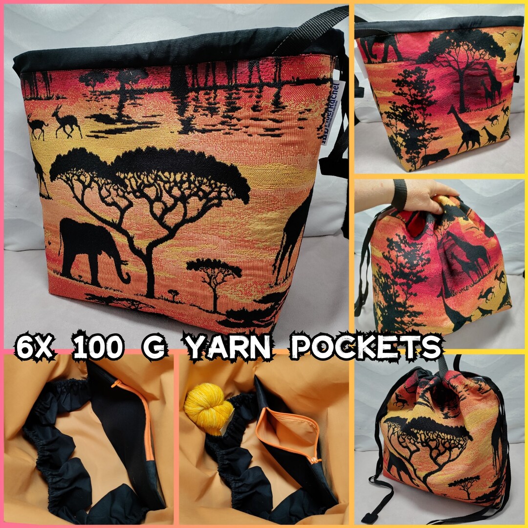 MOP Bag: Multicolor Organizer Project Bag. Large Bag for Projects With ...