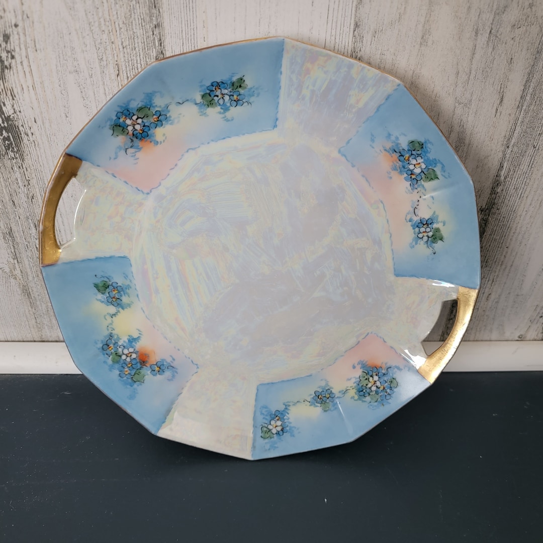 1930's German Lusterware Plate - Etsy