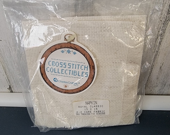 Charles Craft Cross Stitch Collectibles Royal Classic Napkin - Etsy
