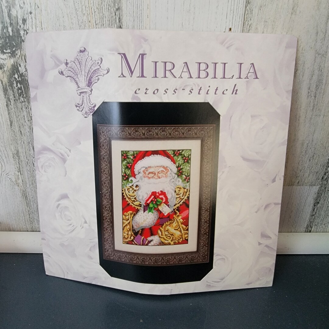 Mirabilia Cross Stitch Santa Pattern - Etsy