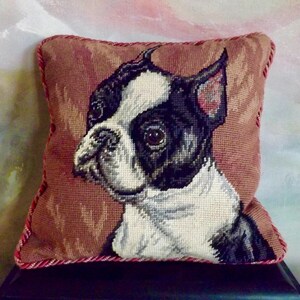 Dog Needlepoint - Etsy