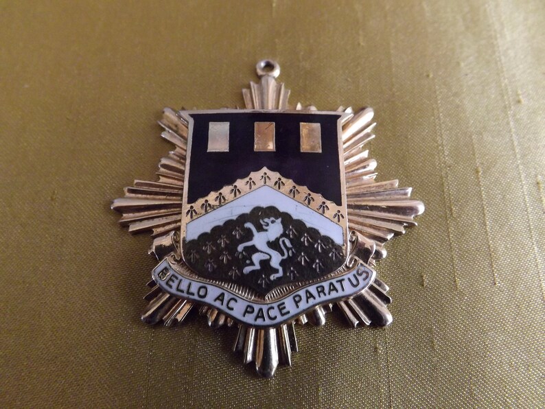 Vintage US Army 112th Engineer Battalion Unit Crest - Etsy